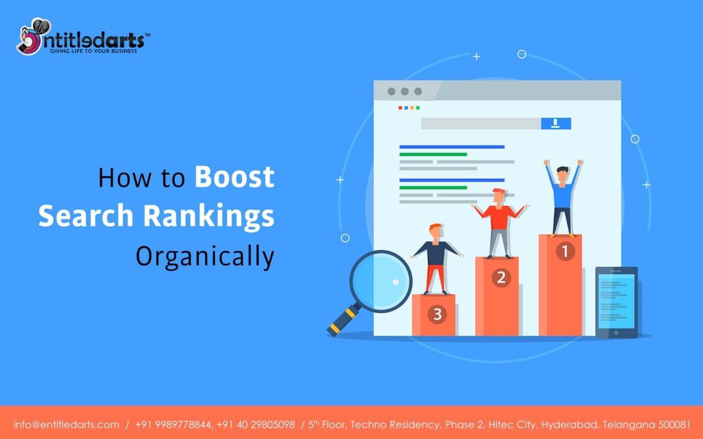 HOW TO BOOST SEARCH RANKINGS ORGANICALLY?